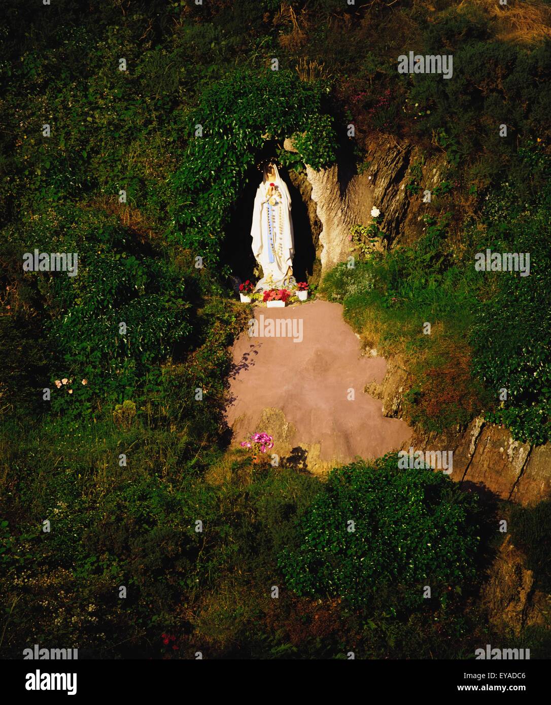 The 'moving Statue', Ballinspittle, Co Cork, Ireland Stock Photo - Alamy