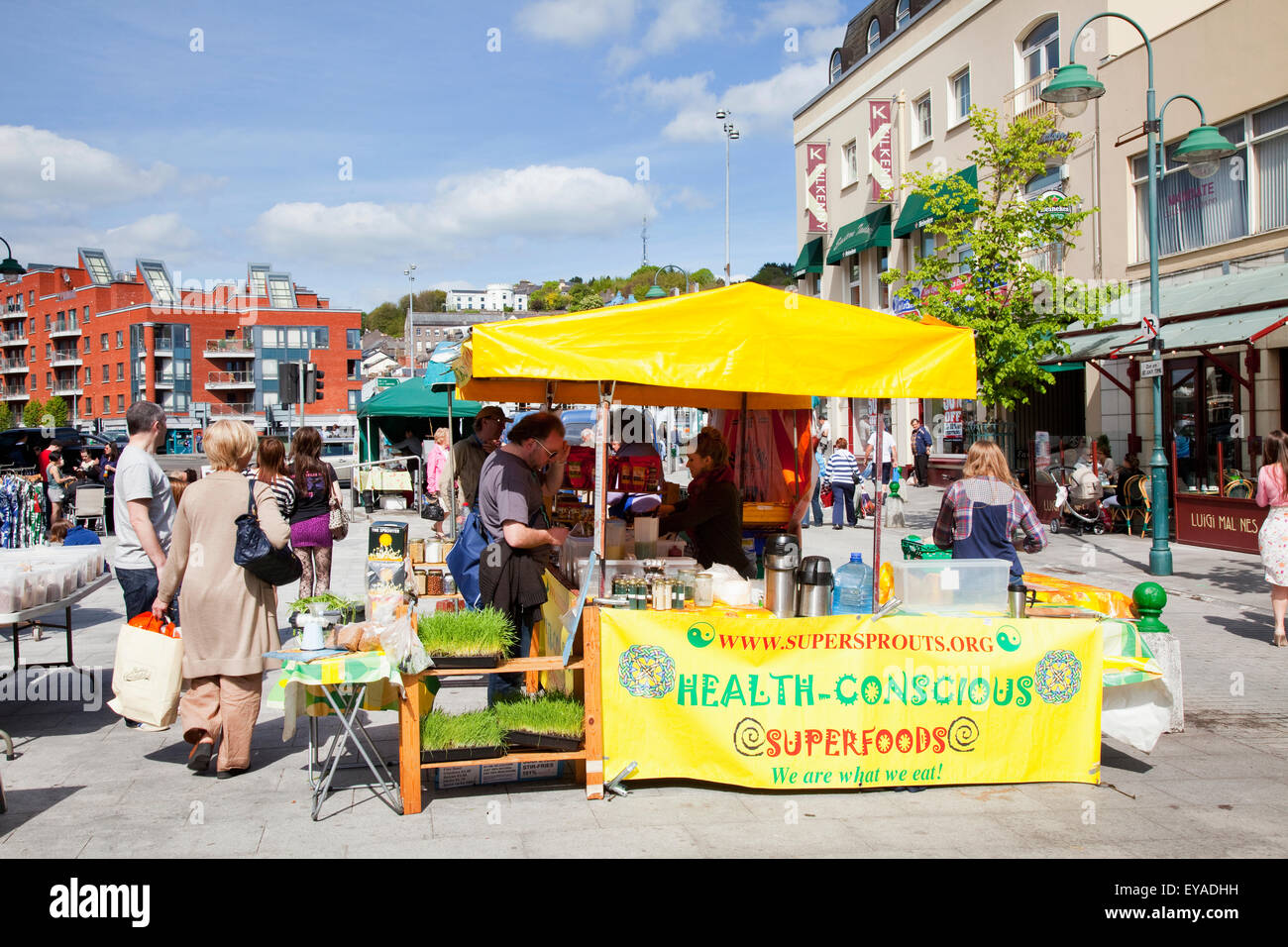 Outdoor Market; Cork City County Cork Ireland Stock Photo - Alamy
