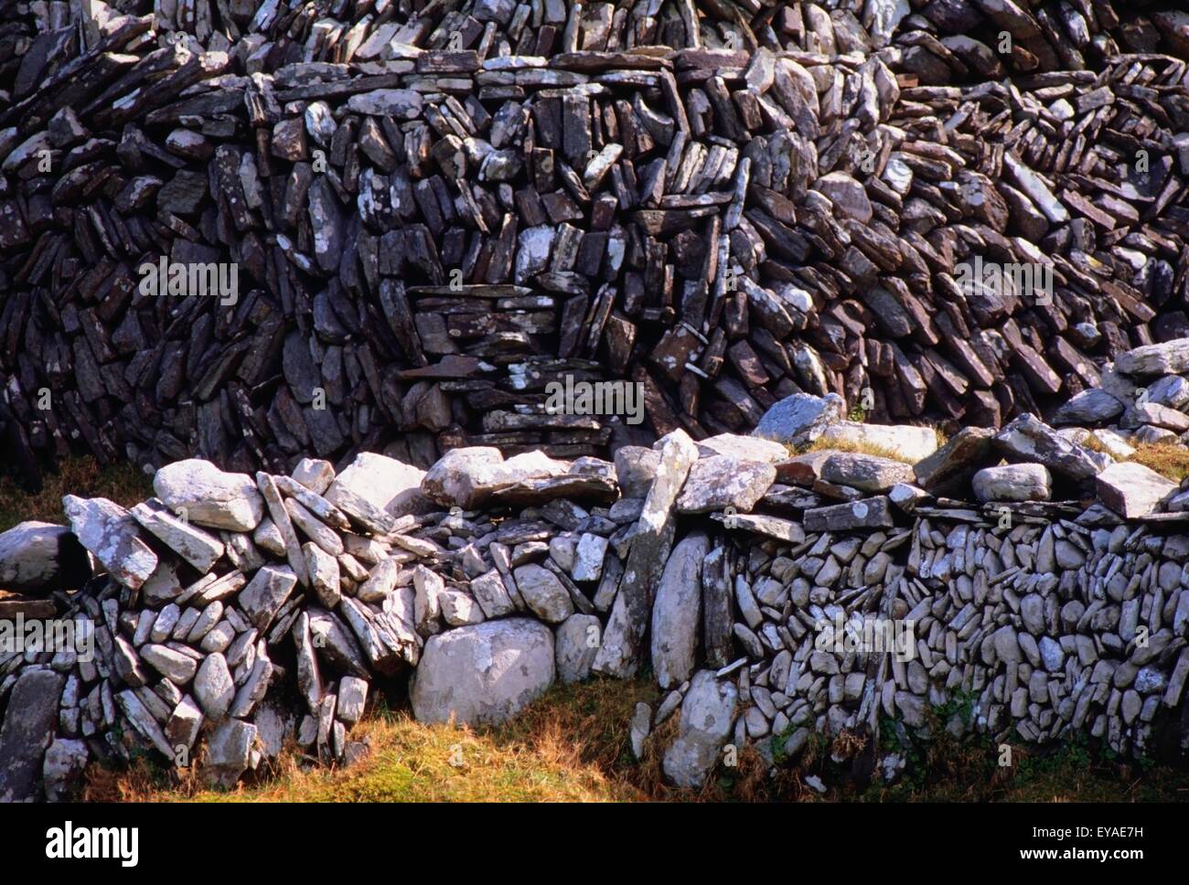 Aran Islands, Co Galway, Ireland, Stone Walls Stock Photo - Alamy
