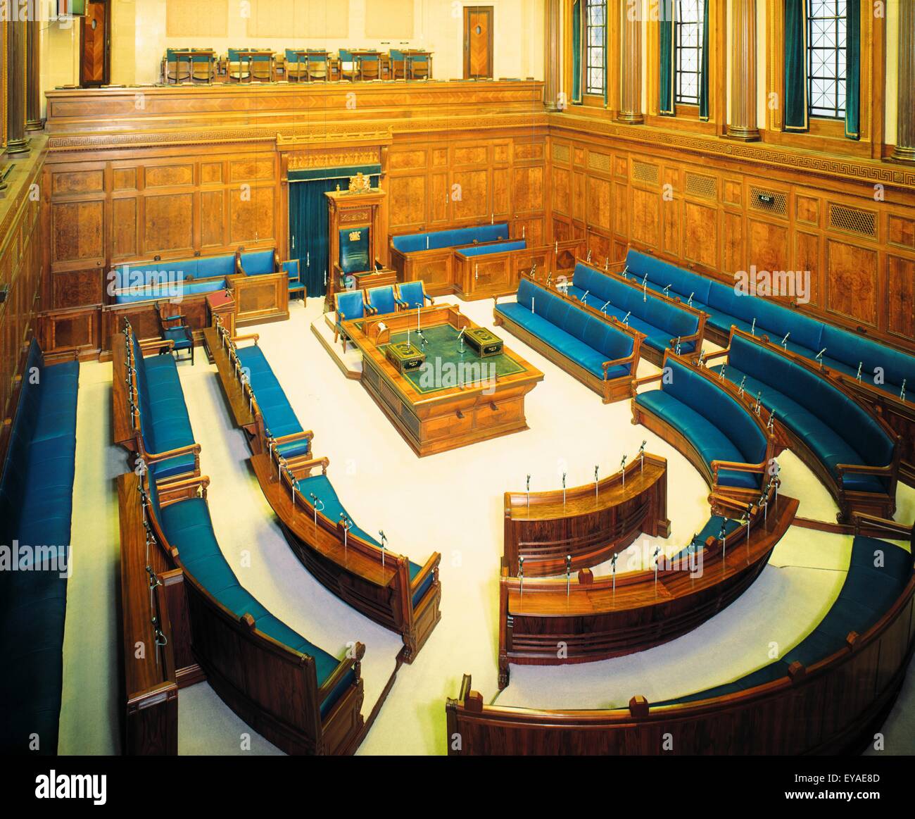 Commons Chamber, Stormont, Belfast, Ireland; Home Of The Northern ...