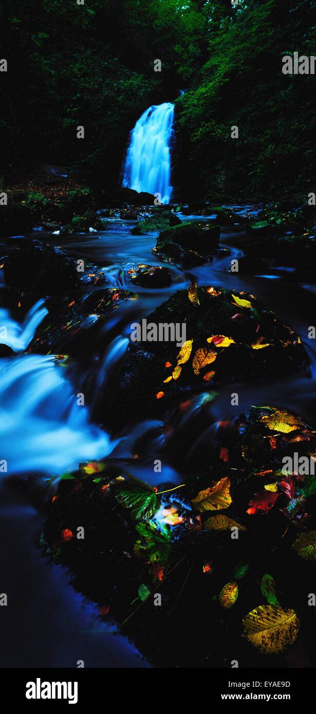 Glenoe waterfall hi-res stock photography and images - Alamy