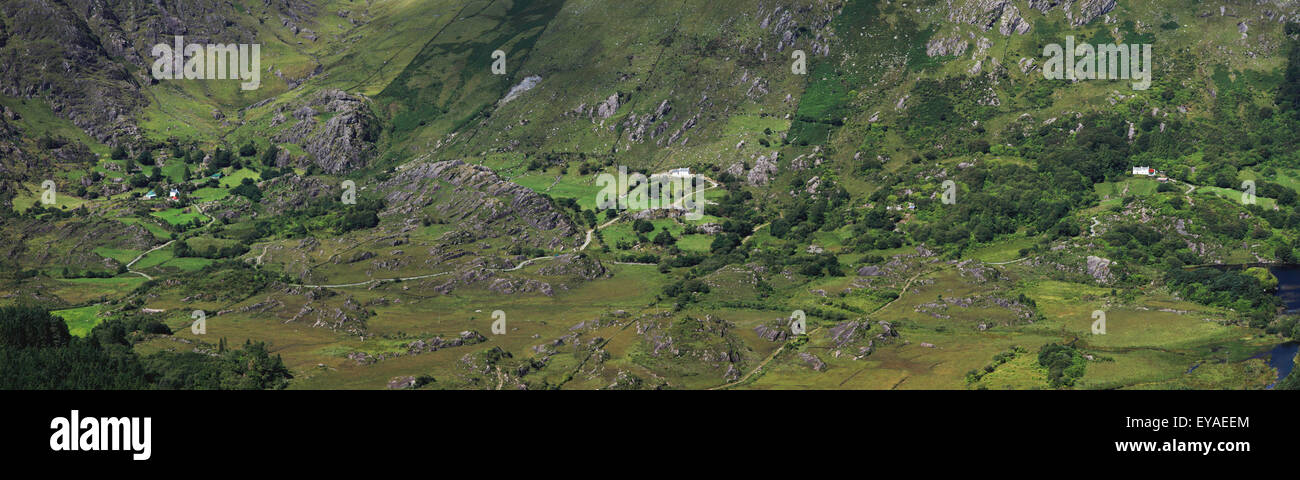 View From Healy Pass Near Lauragh; County Kerry, Ireland Stock Photo ...