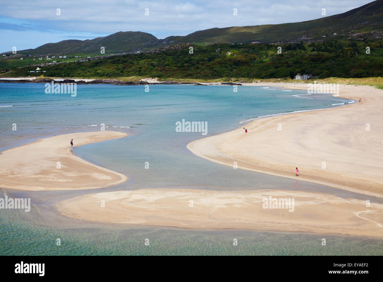 Derrynane Beach With Derrynane House In Background Near Caherdaniel ...