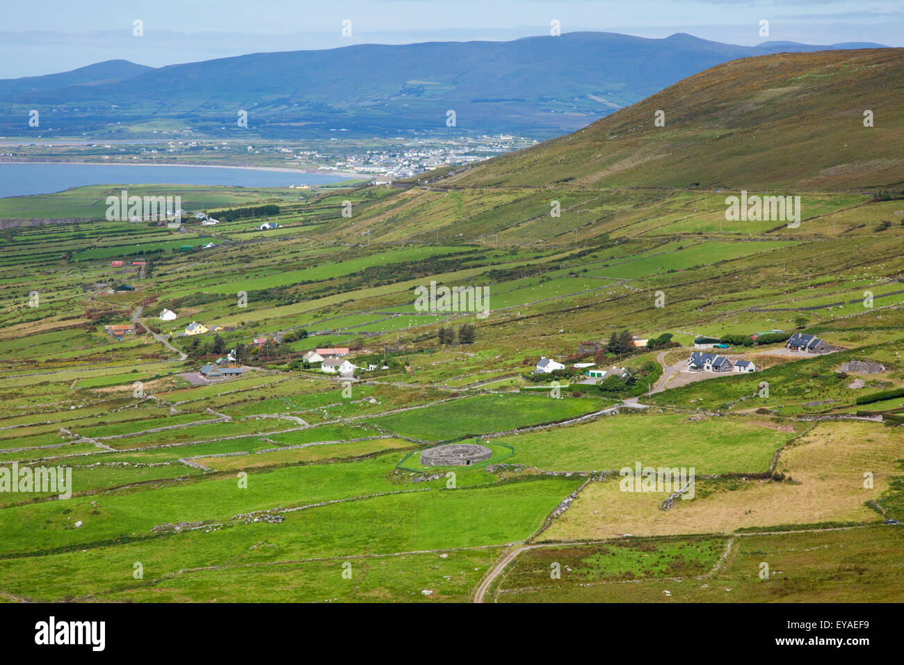 View From Ring Of Kerry Towards Waterville; County Kerry, Ireland Stock ...