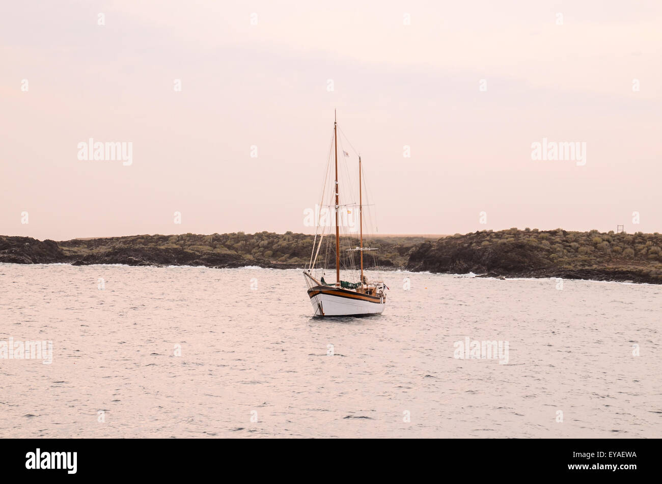 Vintage Sail Boat Stock Photo - Alamy