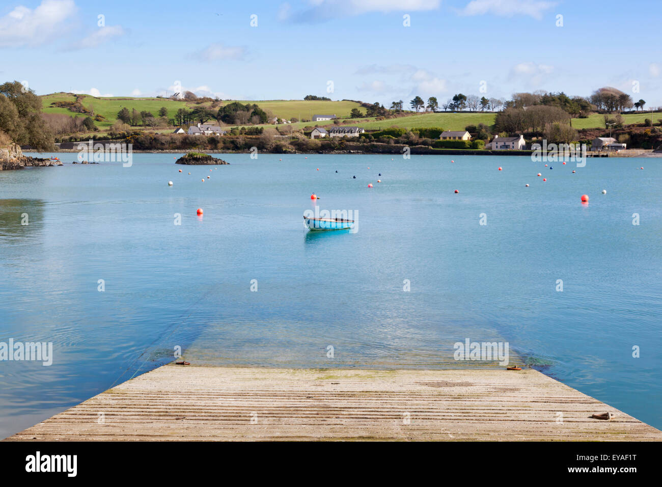 Boat Launching Jetty; Castletownshend West Cork Ireland Stock Photo - Alamy