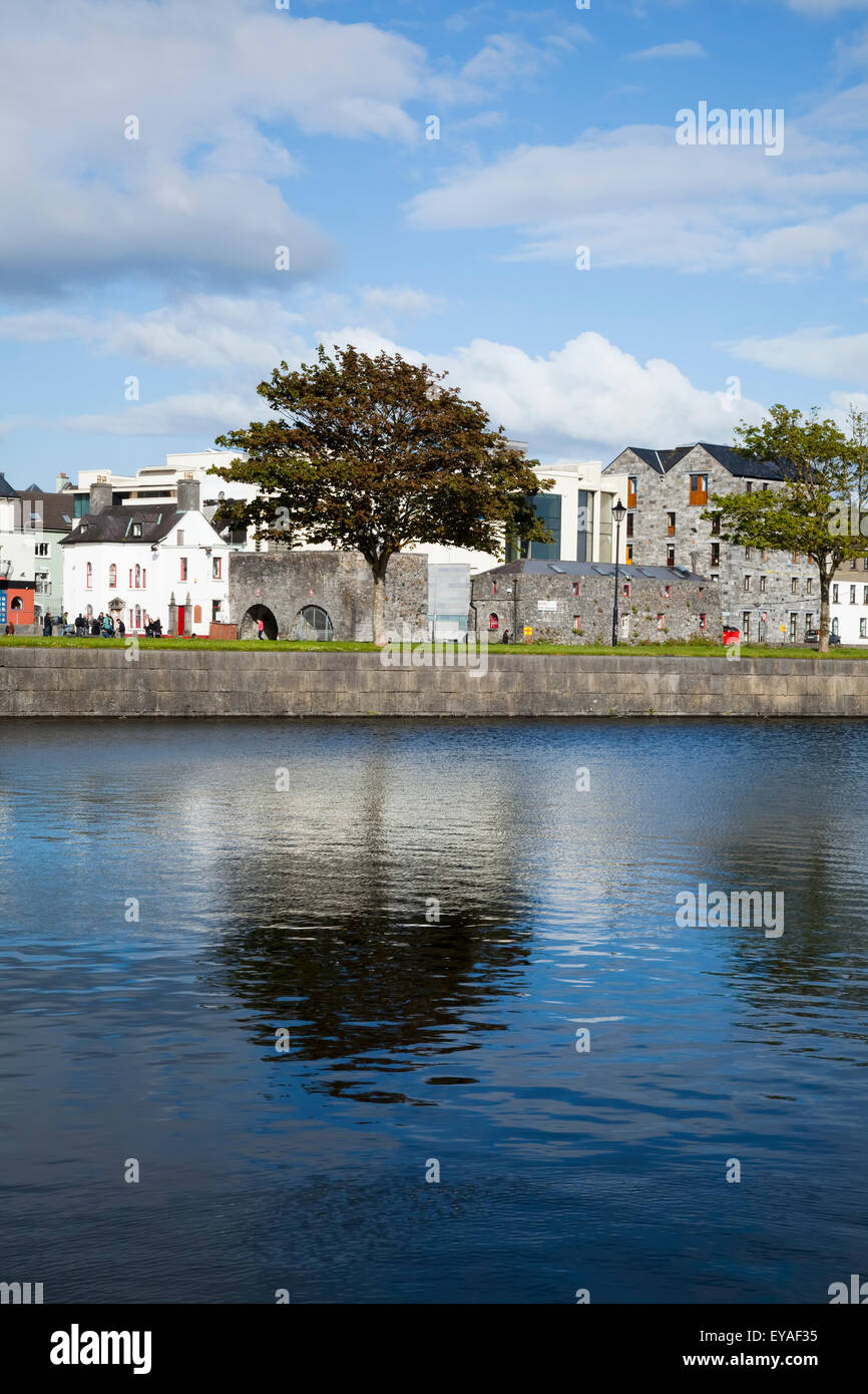 Spanish arch along the banks of the river corrib;Galway city county galway ireland Stock Photo ...