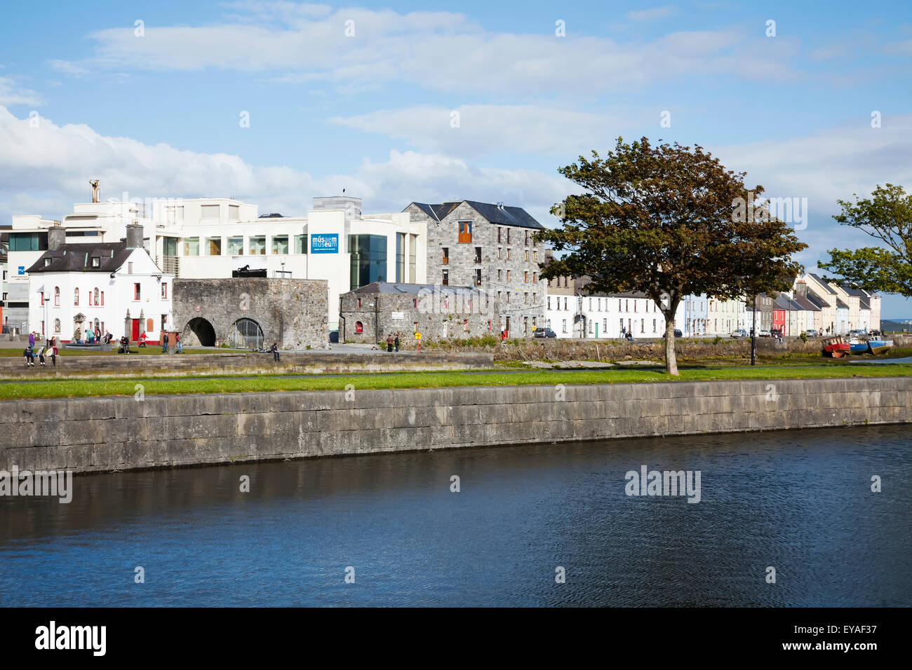 Spanish arch along the banks of the river corrib;Galway city county galway ireland Stock Photo ...