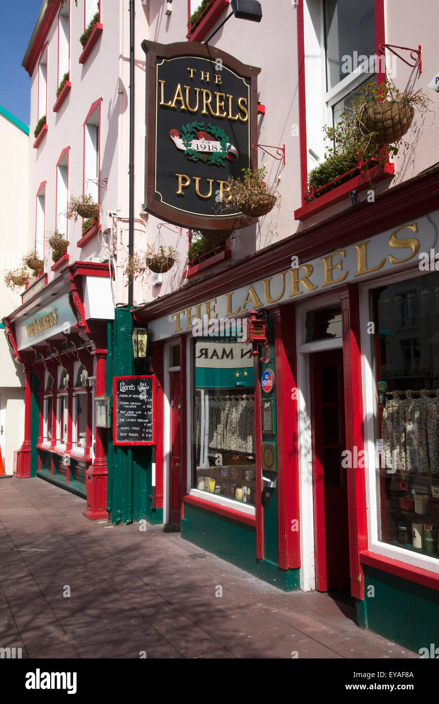 The laurels pub;Killarney county kerry ireland Stock Photo - Alamy
