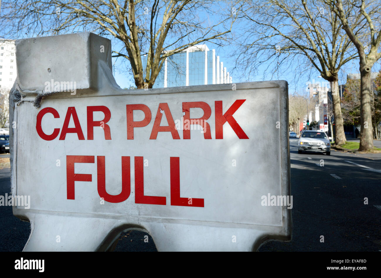 Car Park Full Sign High Resolution Stock Photography and Images - Alamy