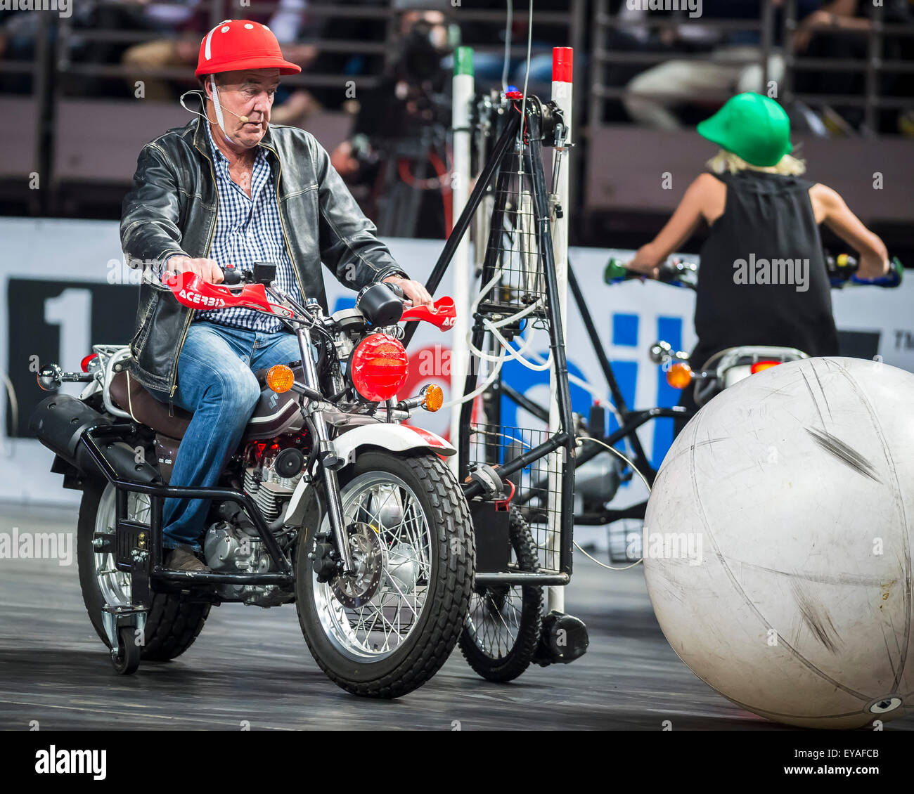 Sydney, Australia. 25th July, 2015. Jeremy Clarkson, Richard Hammond ...