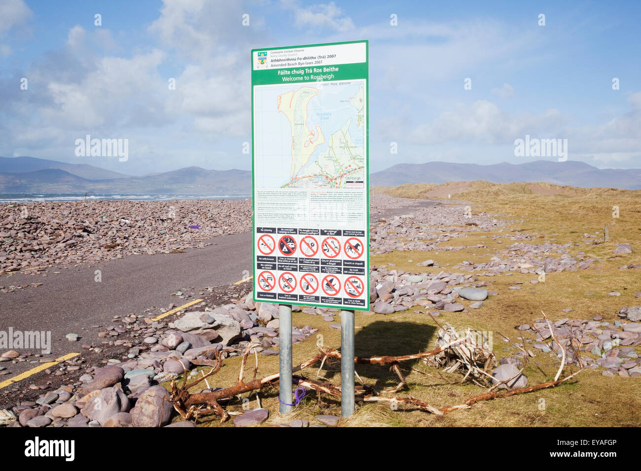 County kerry map hi-res stock photography and images - Alamy