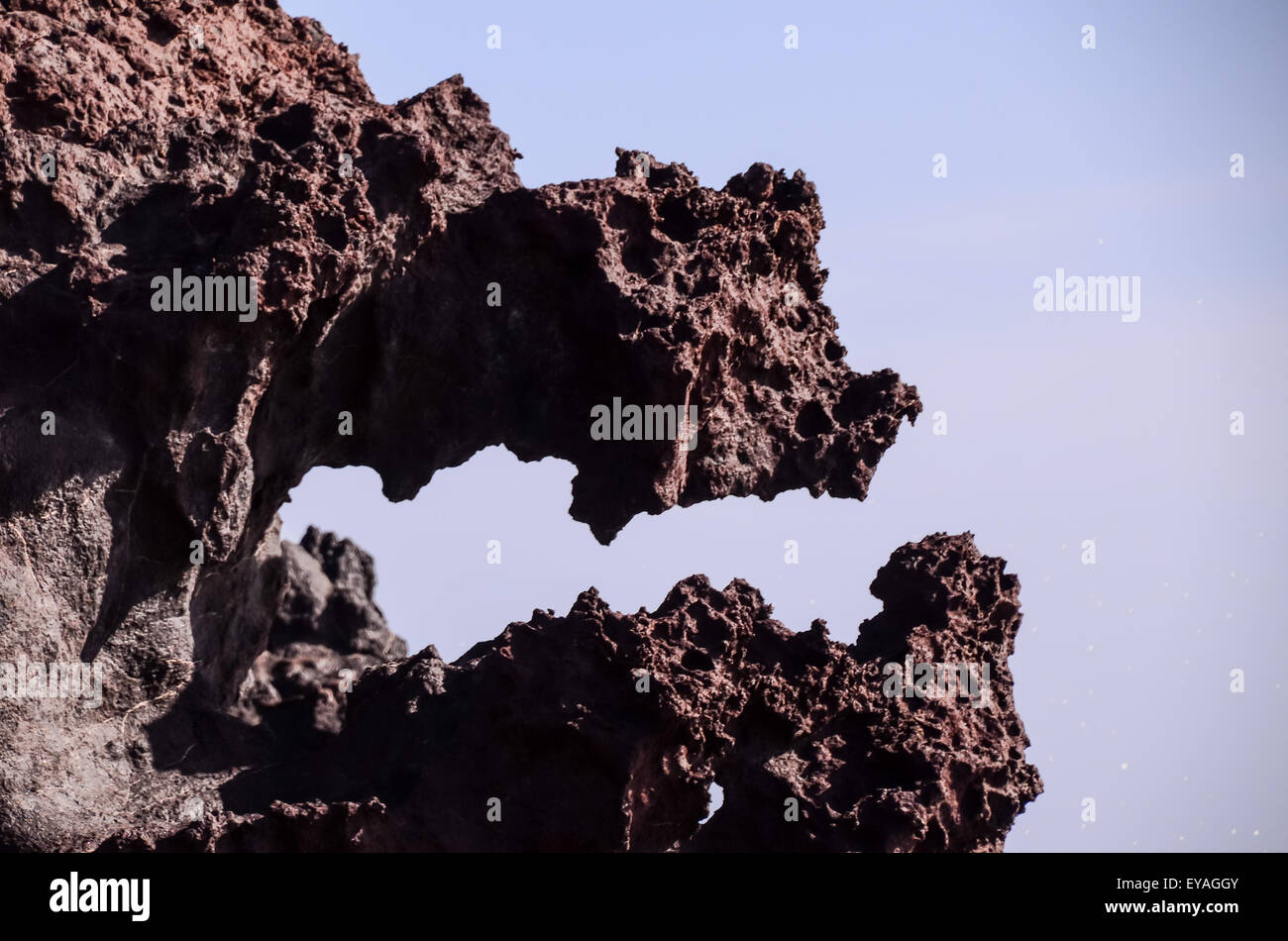 Basaltic Lava Formation Stock Photo - Alamy