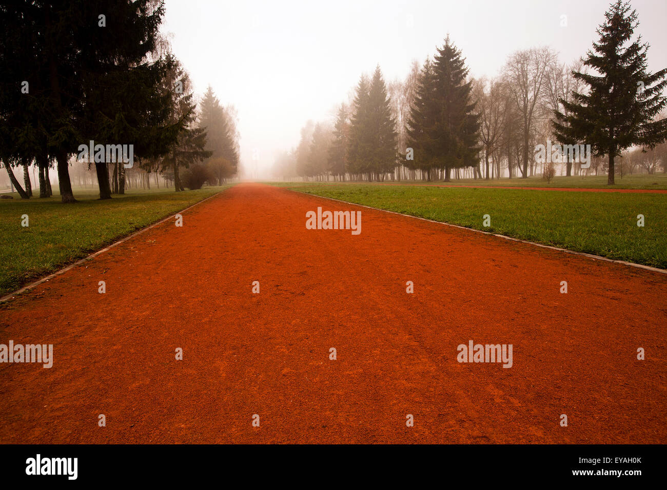 the red foot road Stock Photo - Alamy