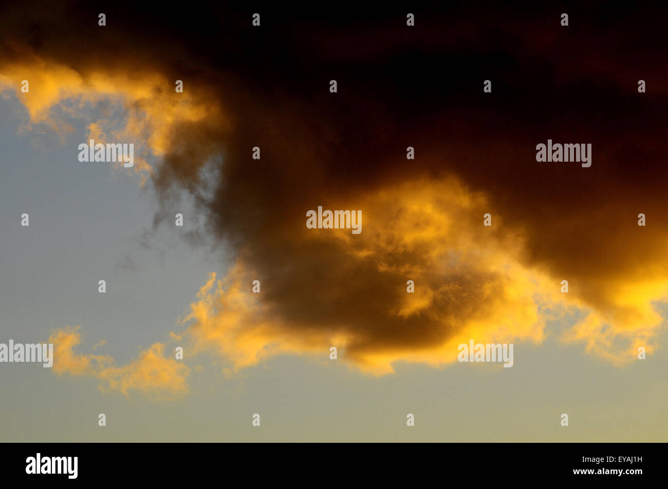 Colored Clouds at Sunset Stock Photo - Alamy