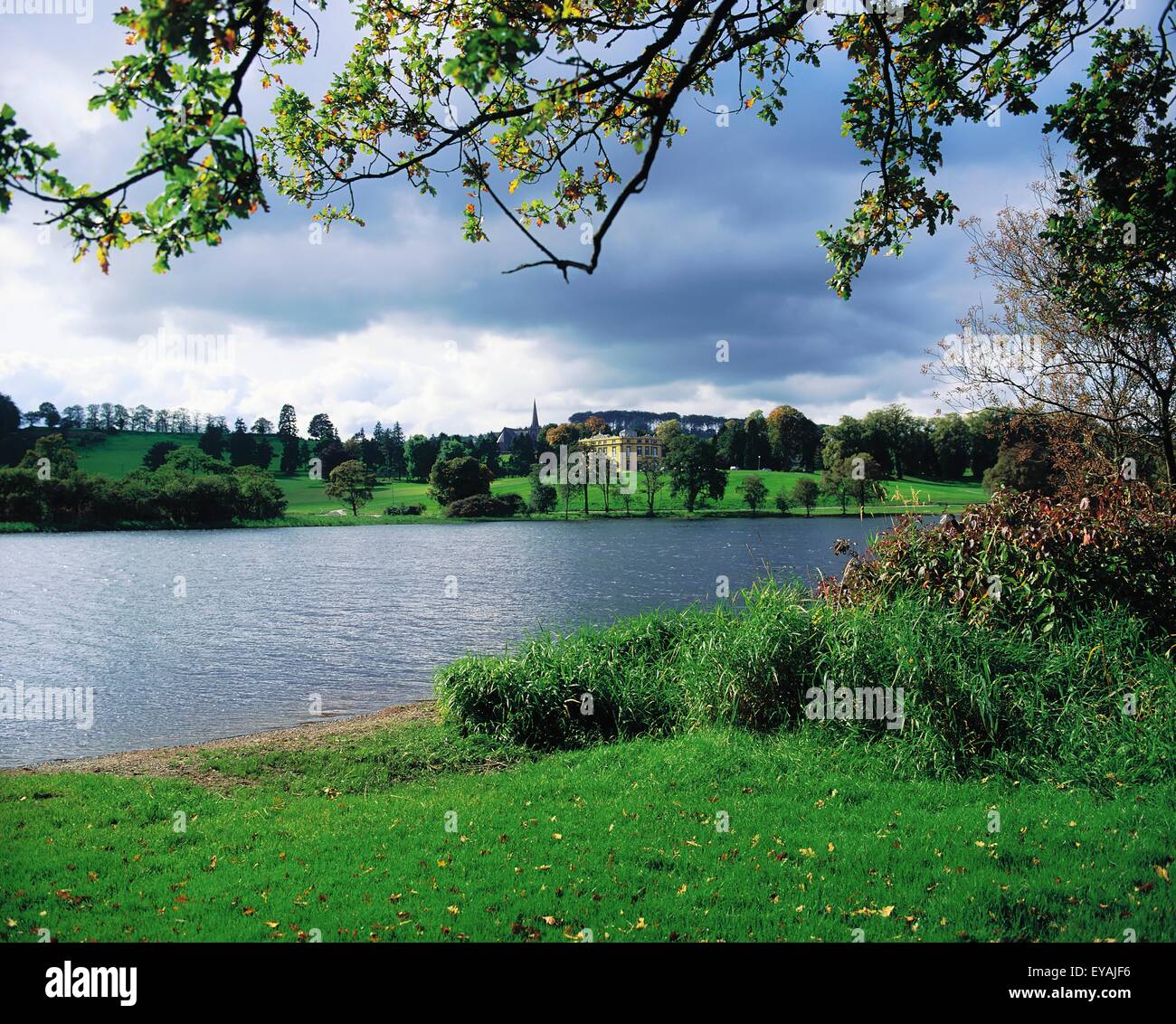 Hope Castle, Lough Muckno, Castleblayney, Co Monaghan, Ireland Stock ...
