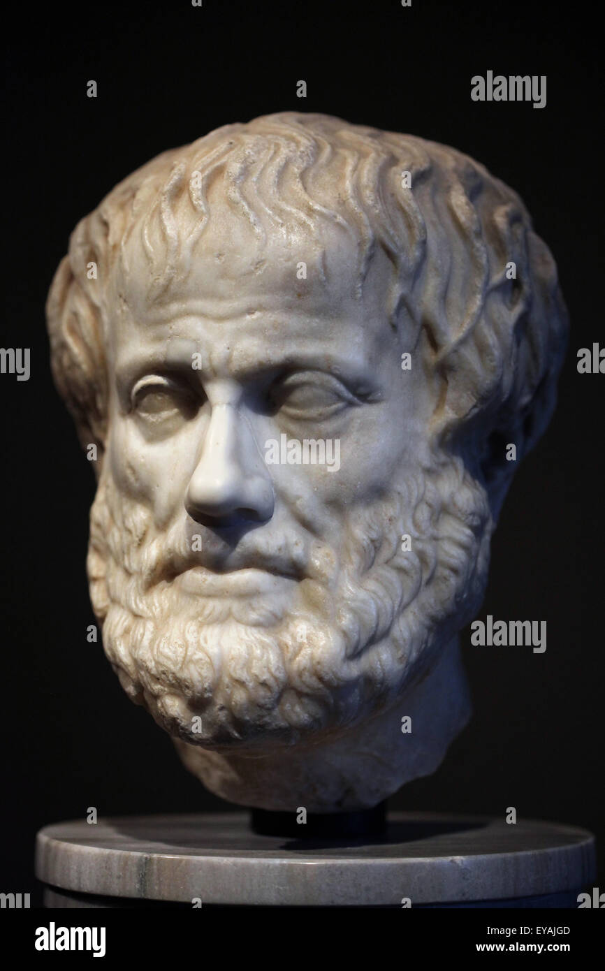 Aristotle portrait hi-res stock photography and images - Alamy