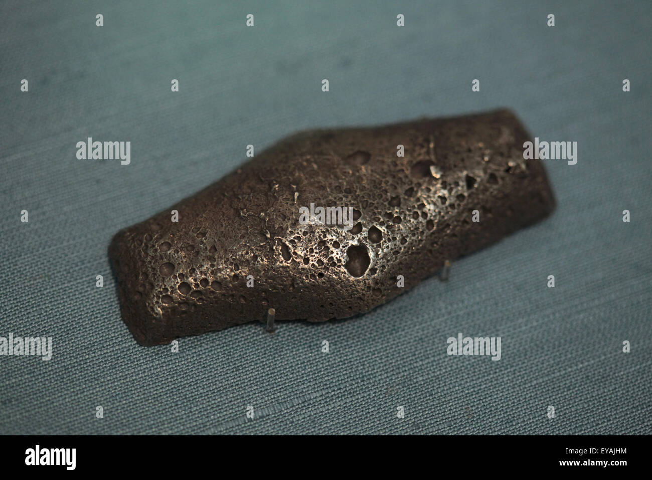 Kiev grivna. Silver measure from the 12th century weighed 157.40 g used ...