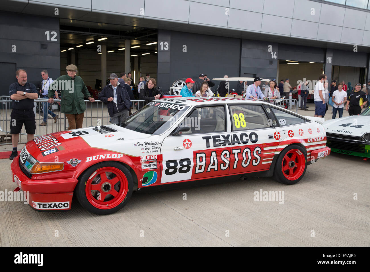 Silverstone, UK,25th July 2015, Austin Rover in the pitts ahead of a ...