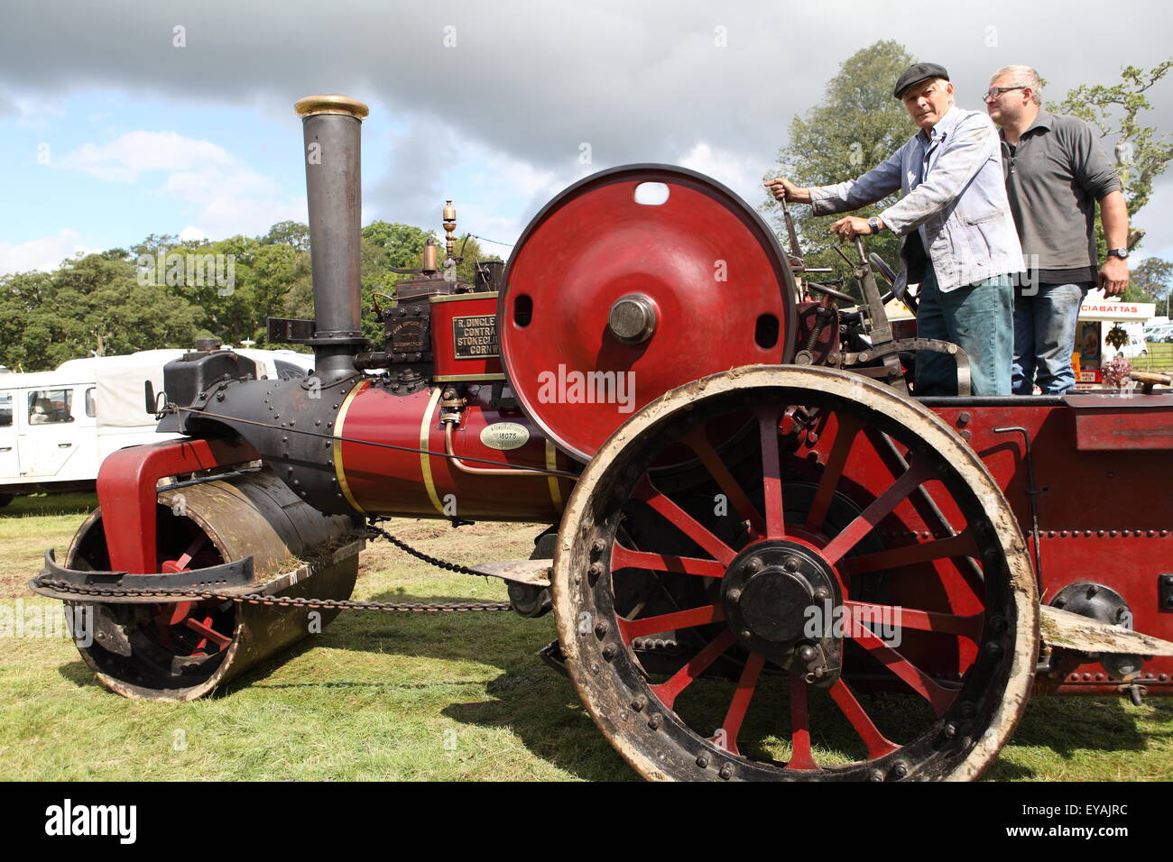 Boconnoc Estate Near Lostwithiel, Cornwall, July 25, 2015. The Boconnoc ...