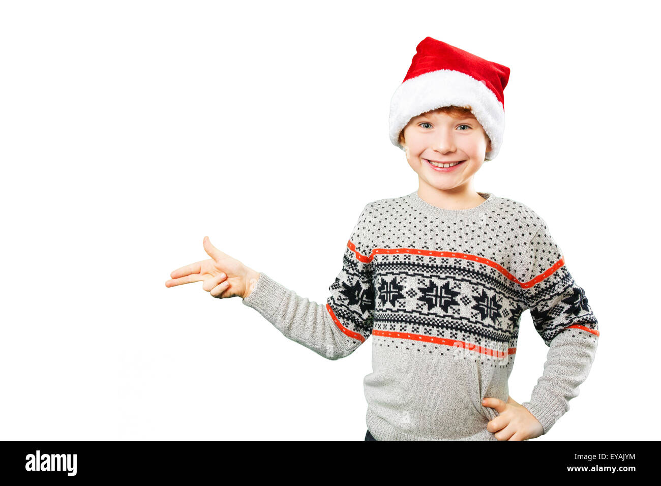 Portrait boy in holiday Cut Out Stock Images & Pictures - Alamy