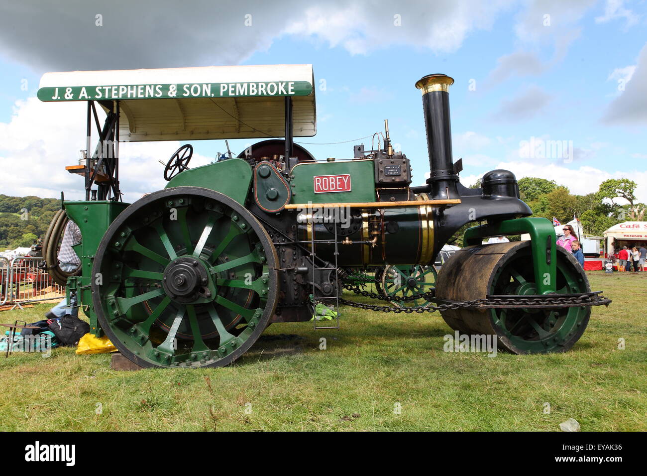 Boconnoc Estate Near Lostwithiel, Cornwall, July 25, 2015. The Boconnoc ...