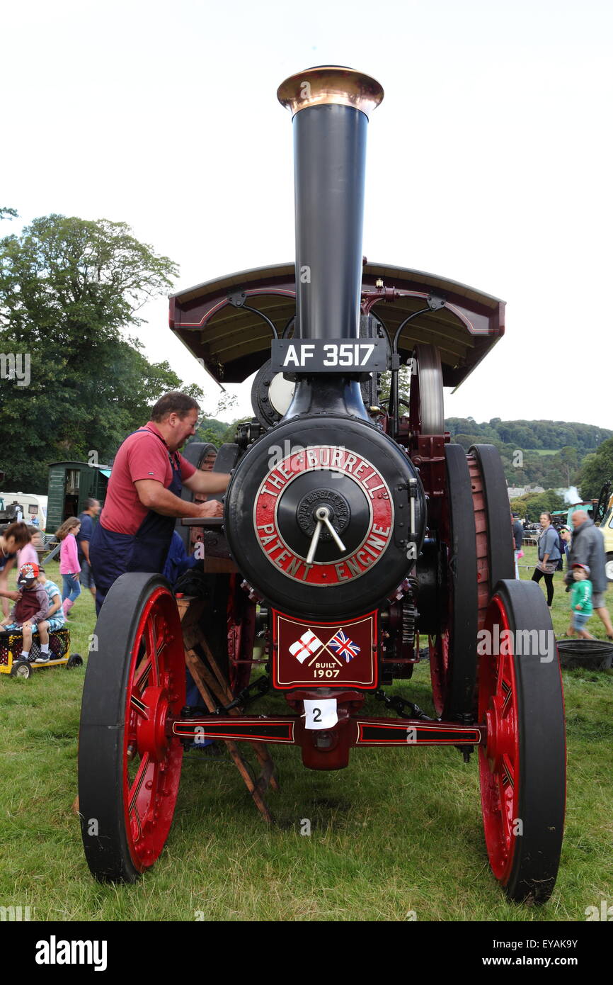 Boconnoc Estate Near Lostwithiel, Cornwall, July 25, 2015. The Boconnoc ...