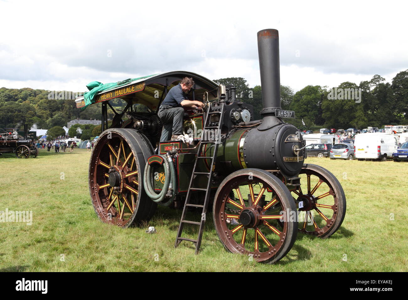 Boconnoc Estate Near Lostwithiel, Cornwall, July 25, 2015. The Boconnoc ...