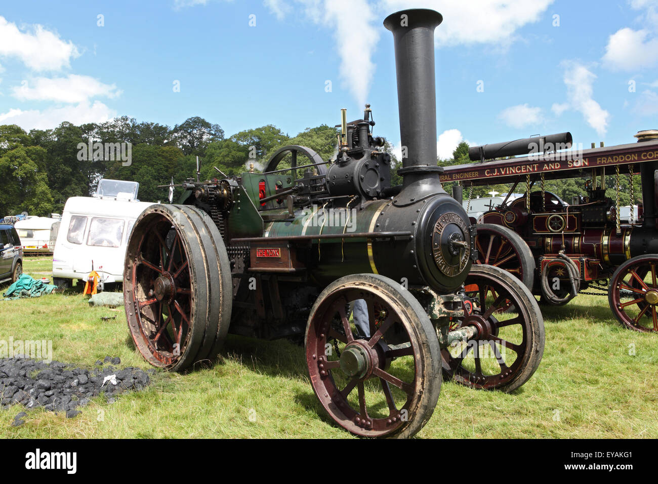 Boconnoc Estate Near Lostwithiel, Cornwall, July 25, 2015. The Boconnoc ...