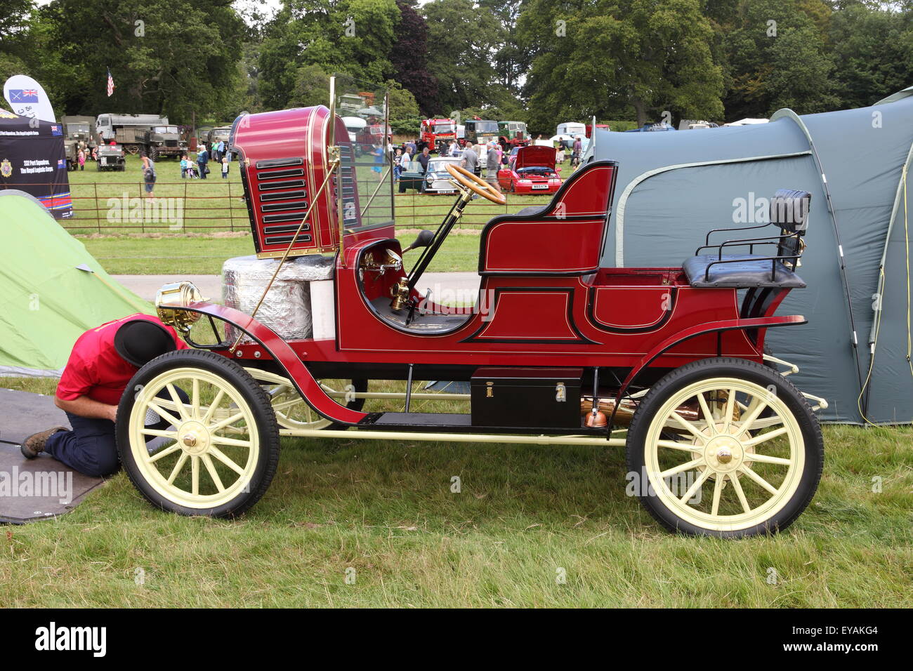 Boconnoc Estate Near Lostwithiel, Cornwall, July 25, 2015. The Boconnoc ...