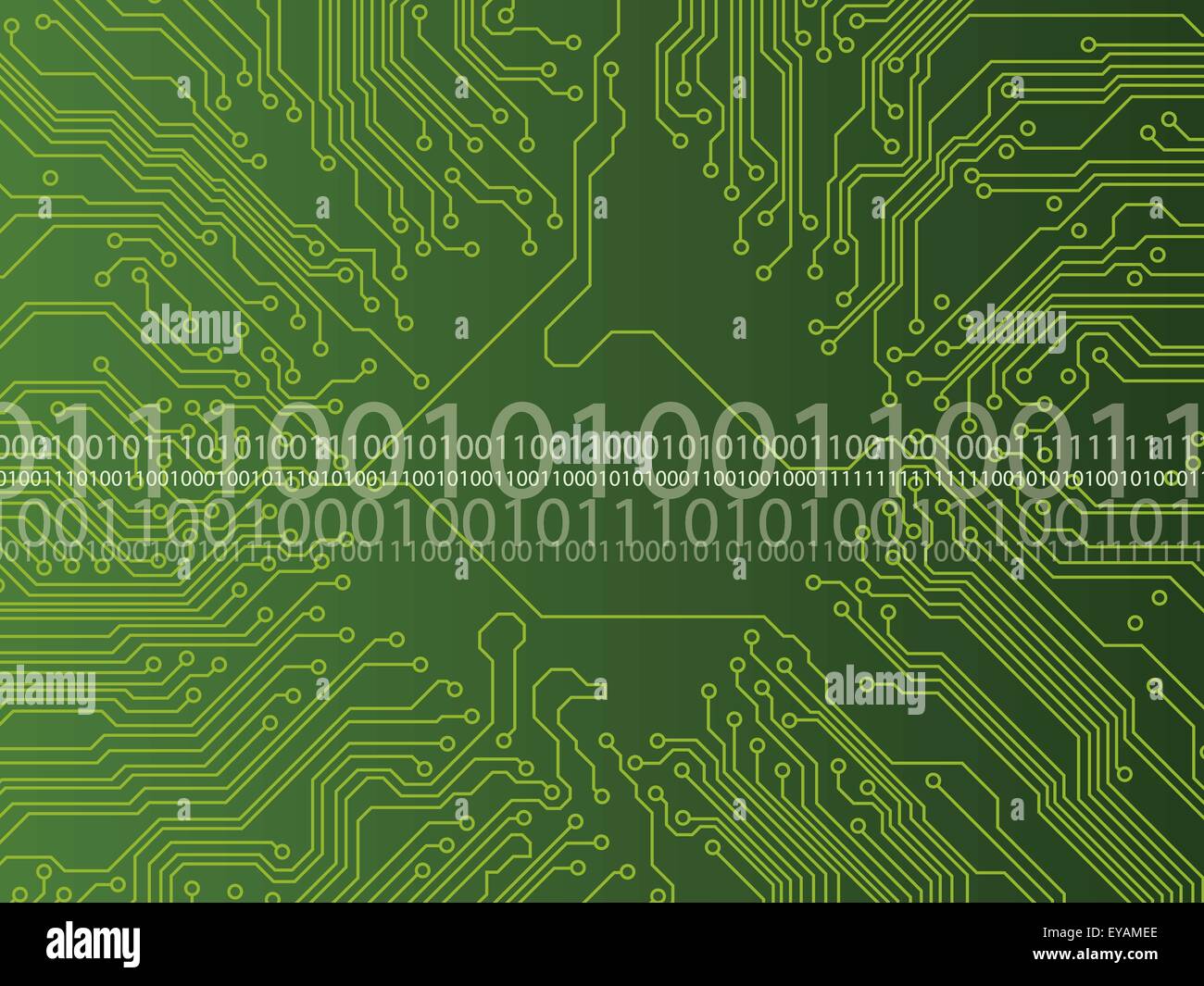 Binary code data transmission Stock Vector Images - Alamy