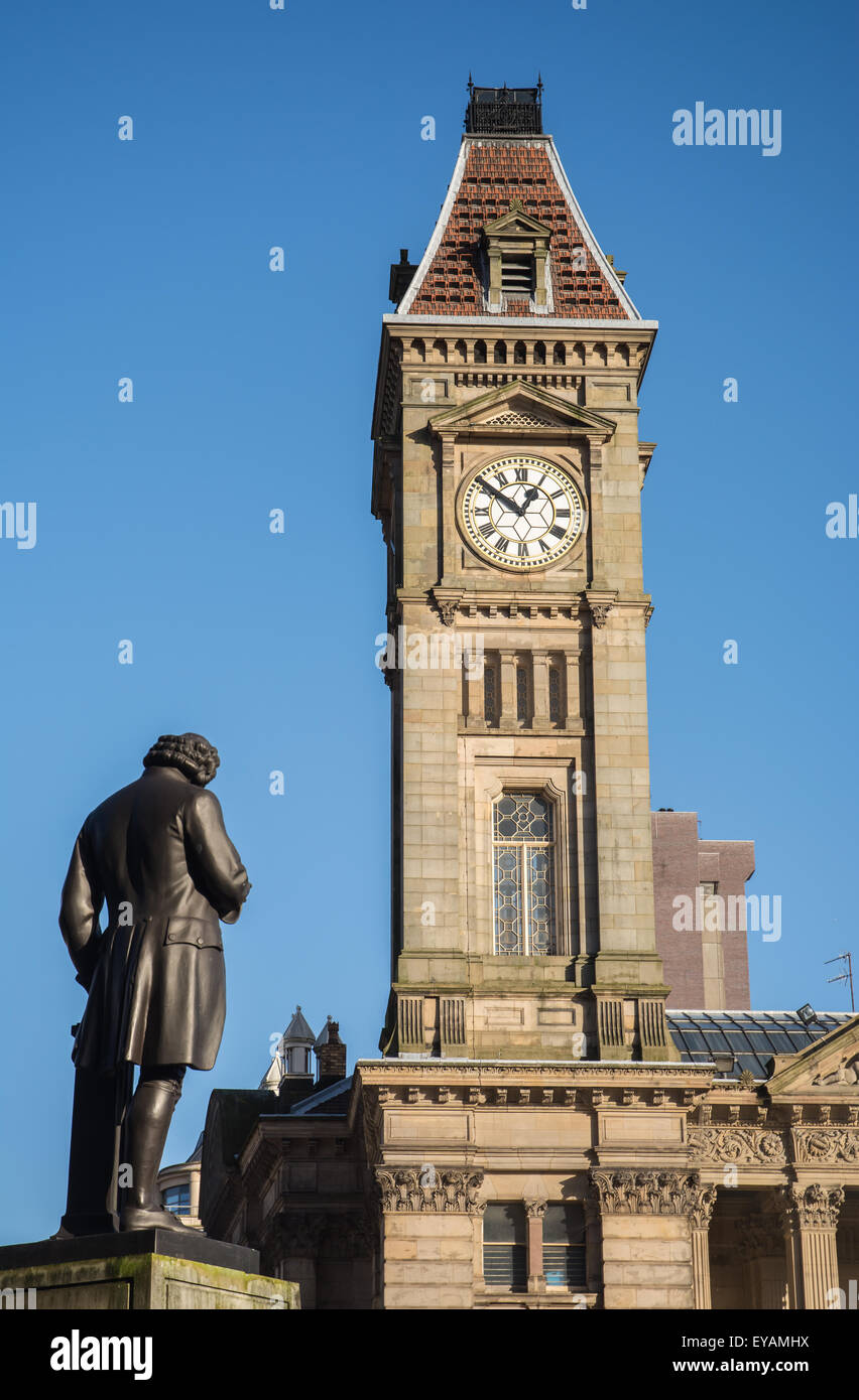 clock tower of Museum & Art Gallery in Birmingham Stock Photo - Alamy