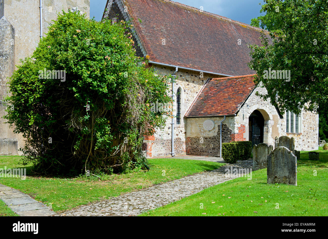 St Mary's Church, Selborne, Hampshire, England UK Stock Photo - Alamy
