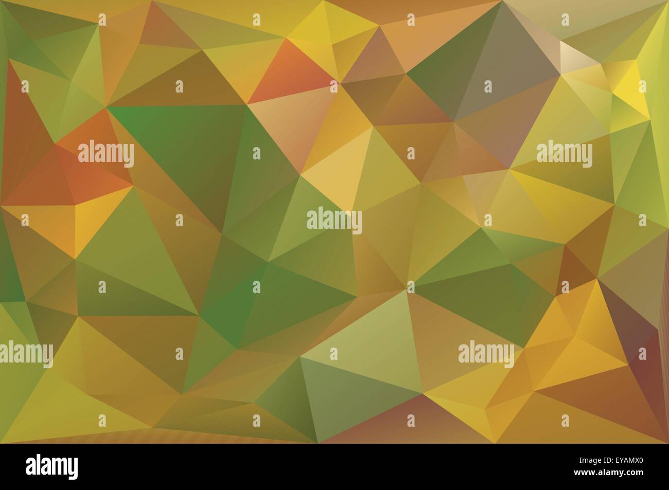 Vector Illustration of Autumn Low Poly Background Stock Vector Image ...