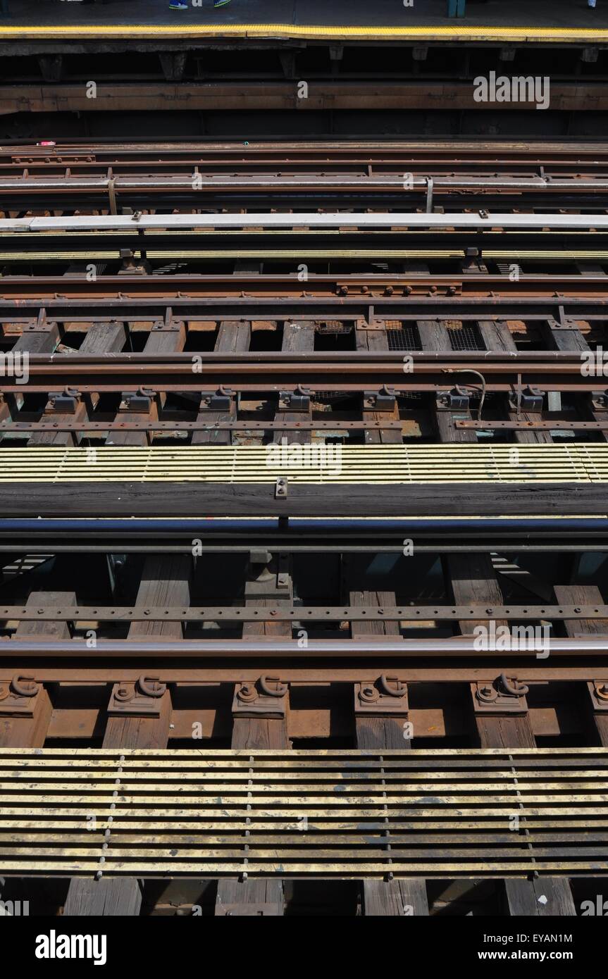 Parallel Railroad Tracks Stock Photo - Alamy