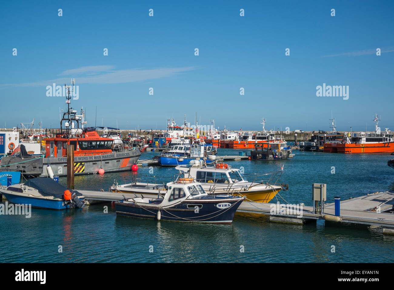 Royal Harbour, Ramsgate, Kent, England, UK Stock Photo - Alamy