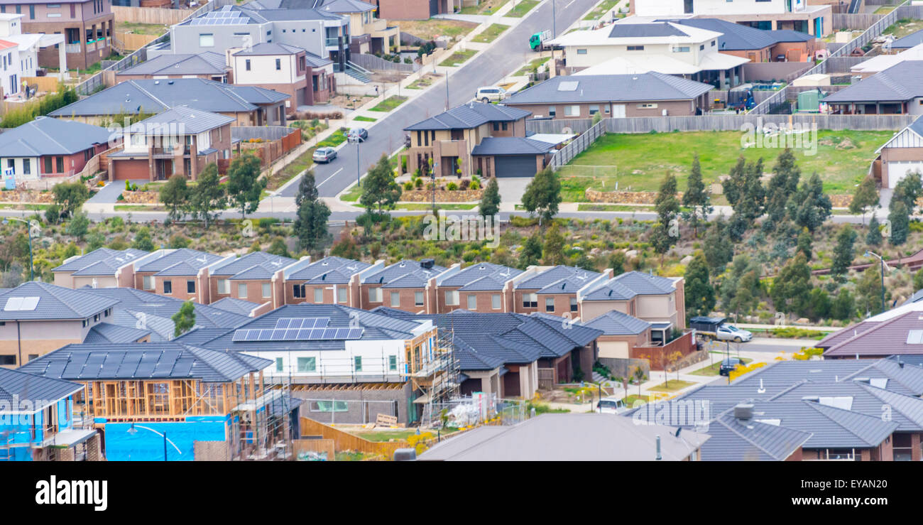 Suburb Melbourne South Morang new development of property and building ...