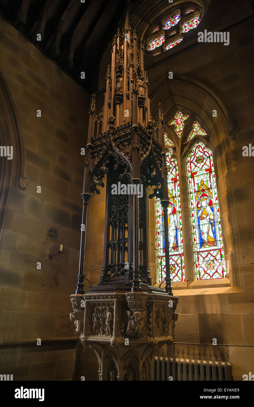 Shrine of St Augustine, Pugin’s Church of St Augustine, Baptistery ...