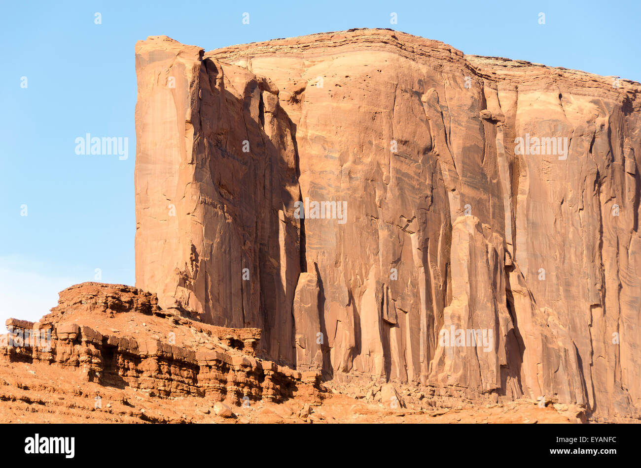 Monolith in Monument Valley in Utah in the United States of America ...