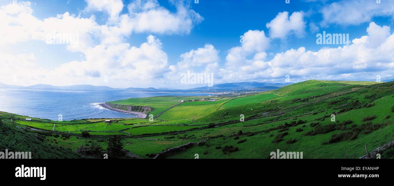 Ballinskelligs Bay, Ring Of Kerry, Co Kerry, Ireland; Landscape Near ...
