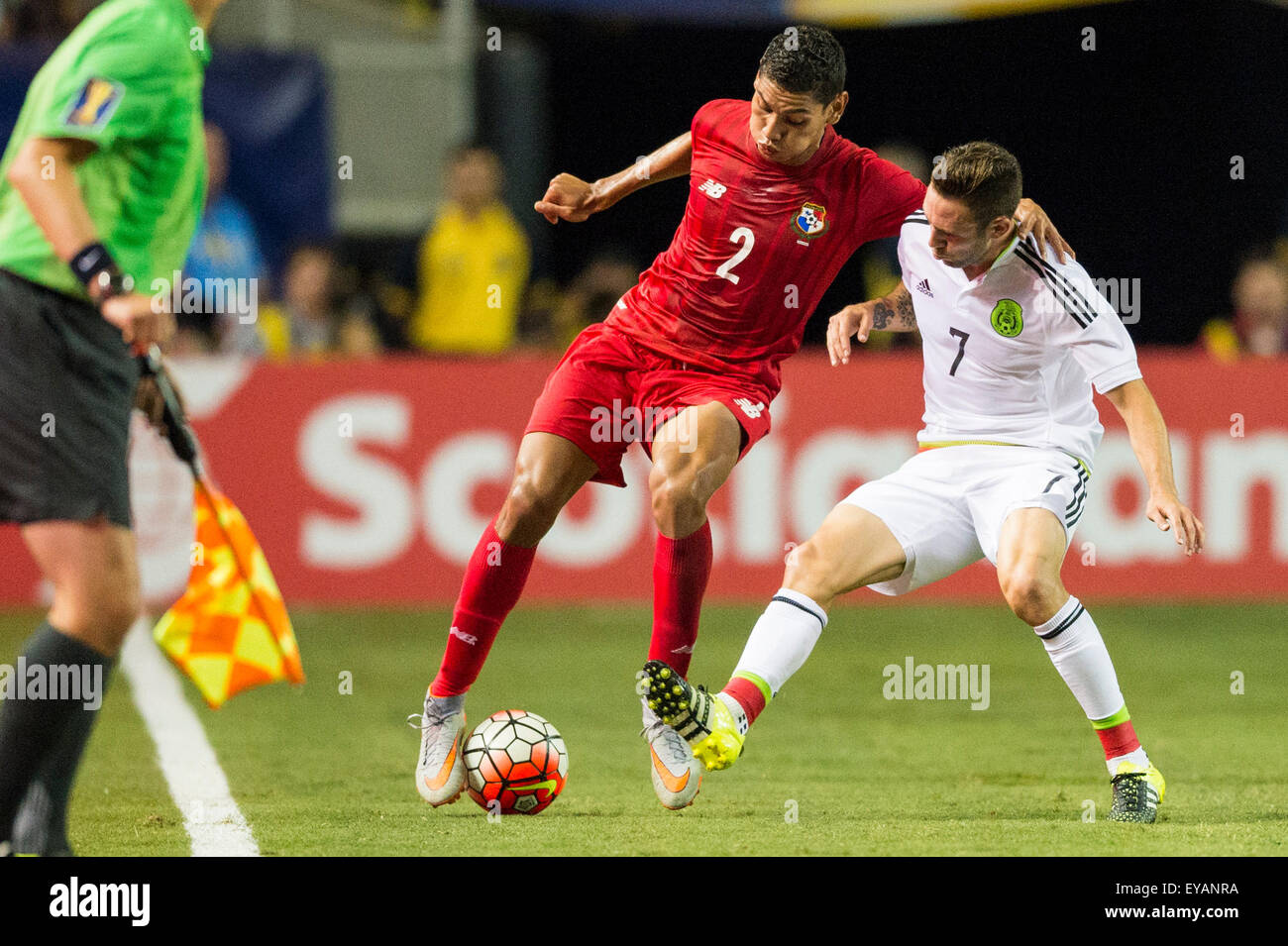 Atlanta, GA, USA. 22nd July, 2015. #2 Panama M Valentin Pimentel during ...