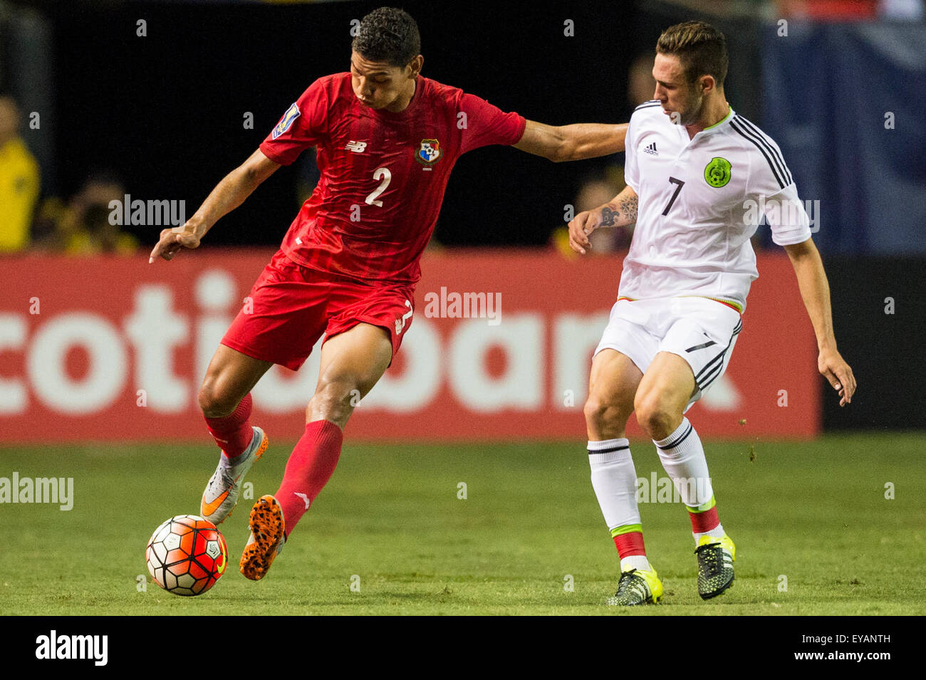 Atlanta, GA, USA. 22nd July, 2015. #2 Panama M Valentin Pimentel during ...