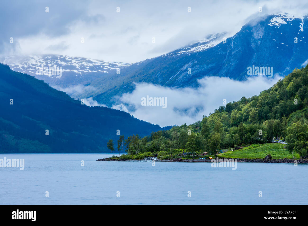 Beautiful Nature Norway natural landscape Stock Photo - Alamy