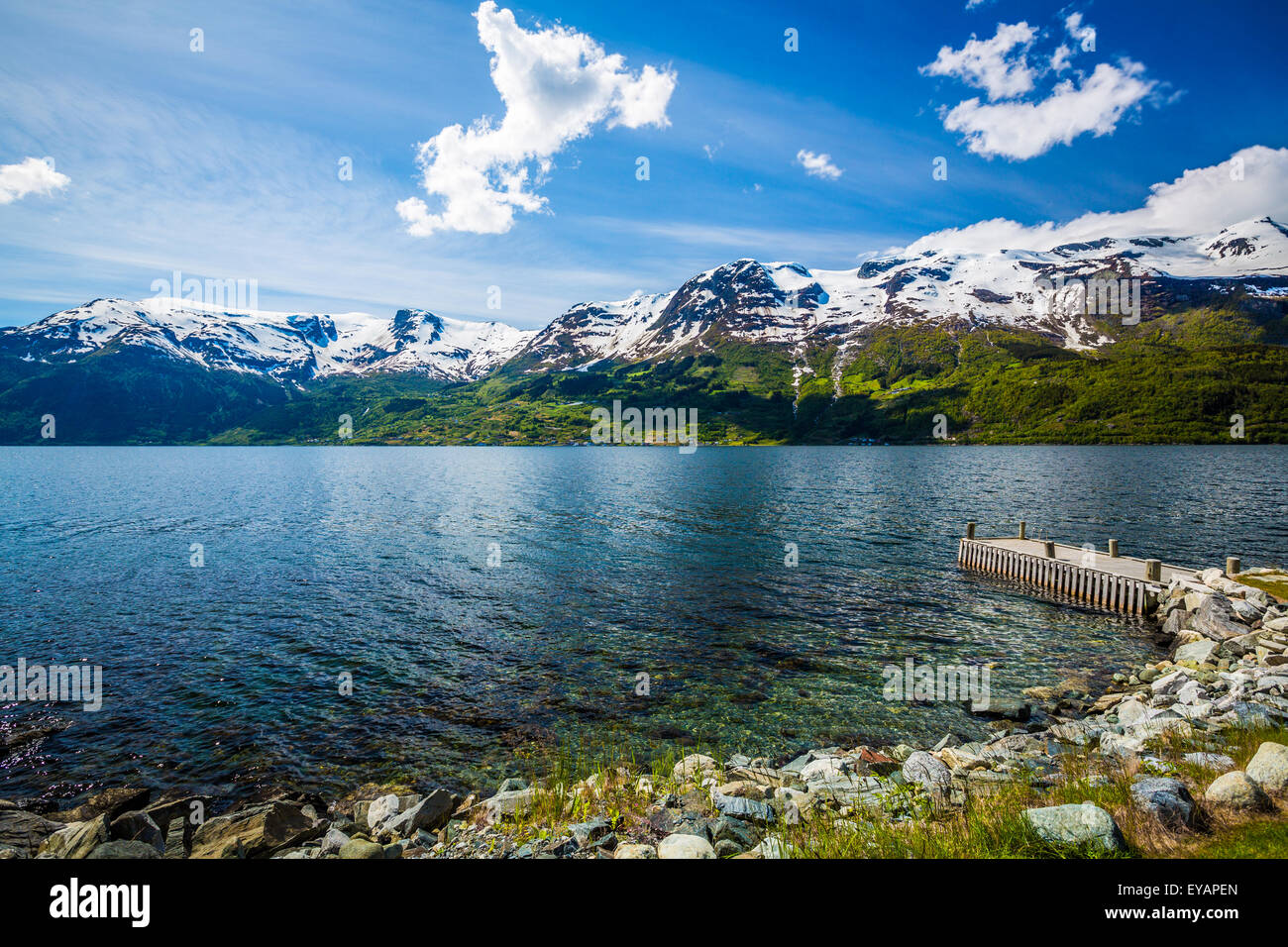 Beautiful Nature Norway natural landscape Stock Photo - Alamy