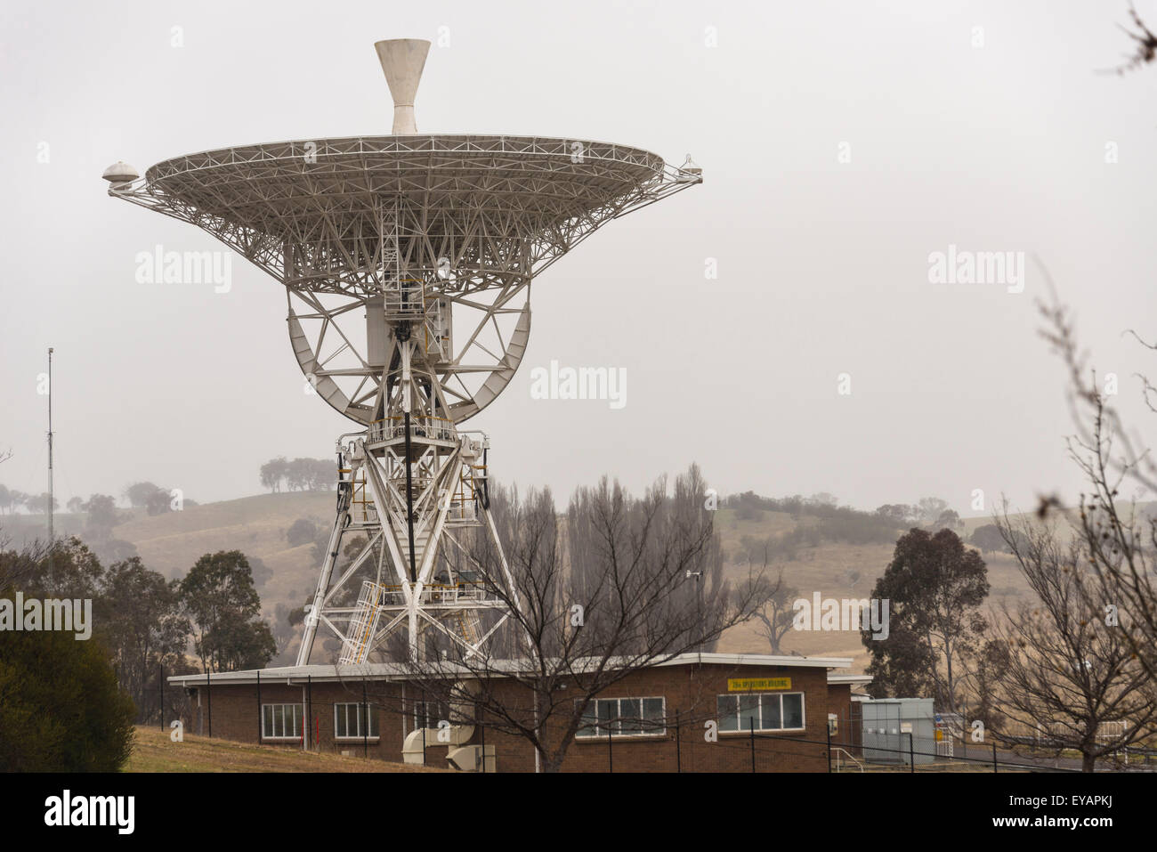 NASA and CSIRO deep space radar communication station Canberra ACT ...