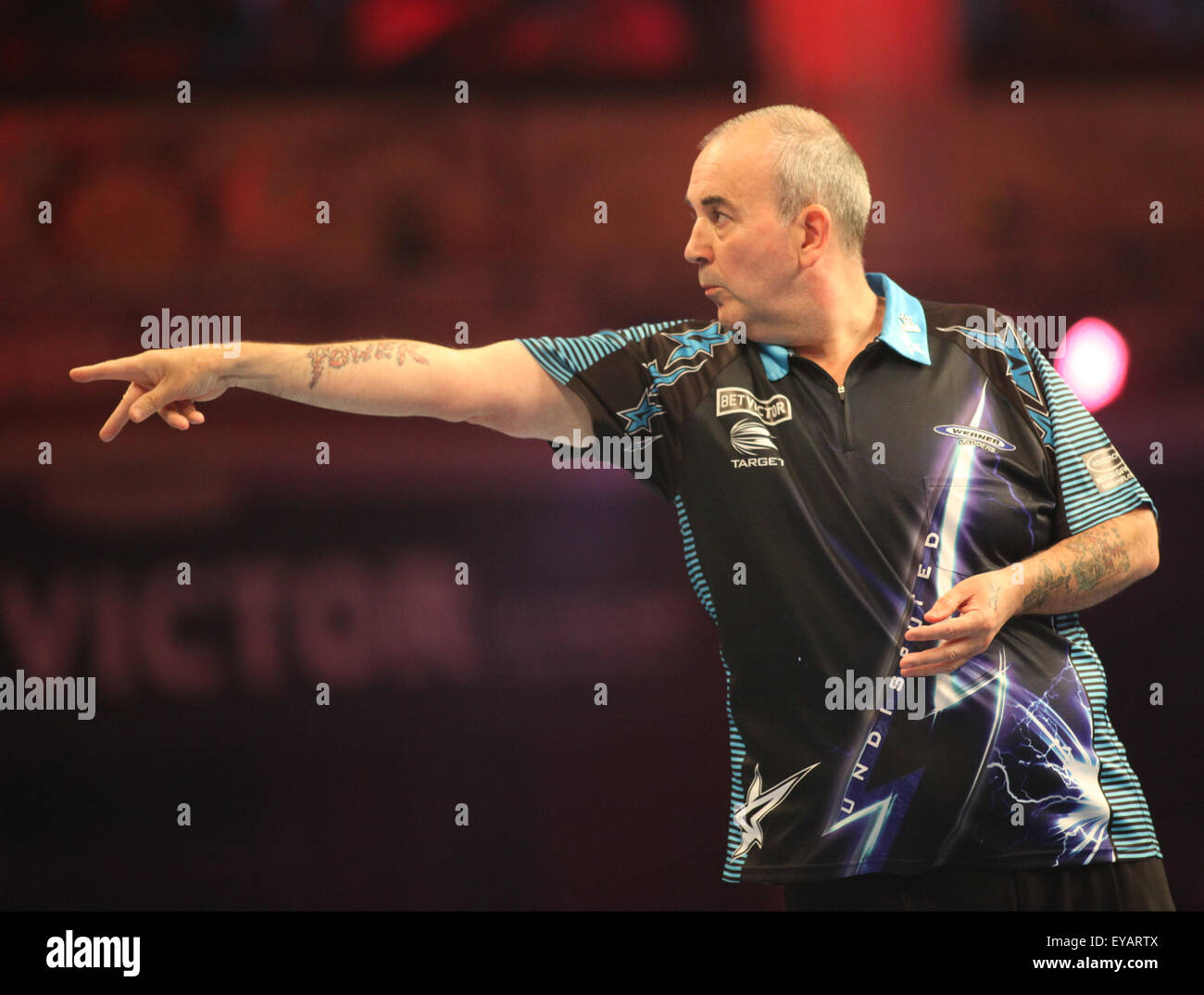 Blackpool, UK. 25th July, 2015. BetVictor World Matchplay Darts. World ...