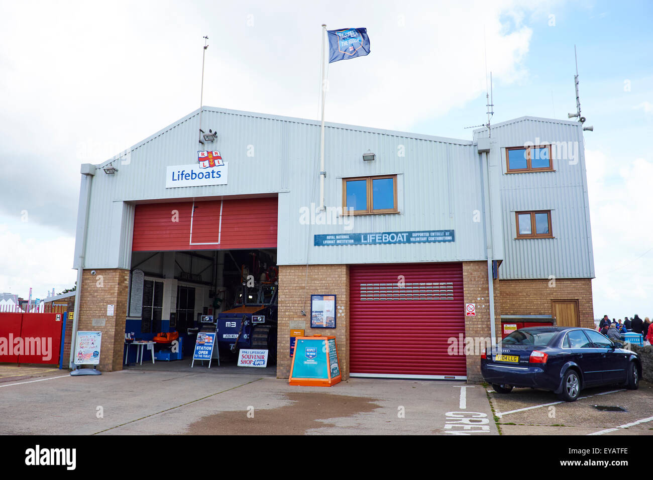 RNLI Lifeboat Station Tower Esplanade Skegness Lincolnshire UK Stock ...