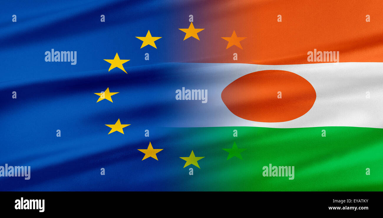 European Union and Niger Stock Photo - Alamy