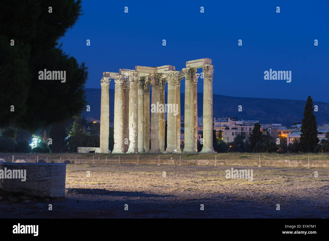 Temple of zeus Stock Photo - Alamy