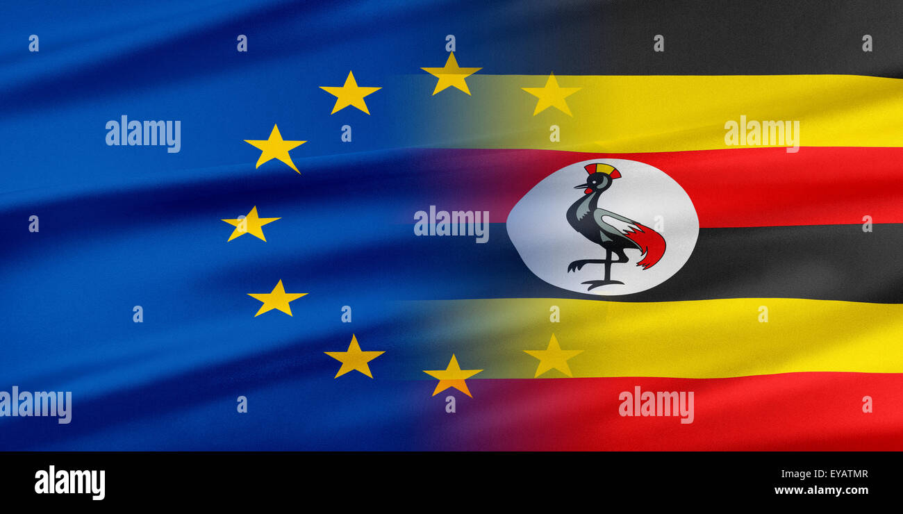 European Union and Uganda Stock Photo - Alamy